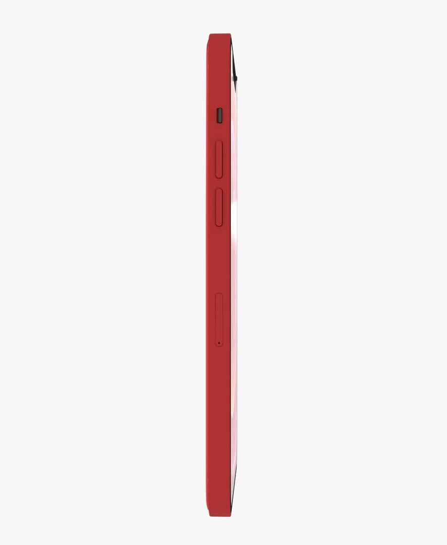 Iphone Red 3D Model - TurboSquid 1620829
