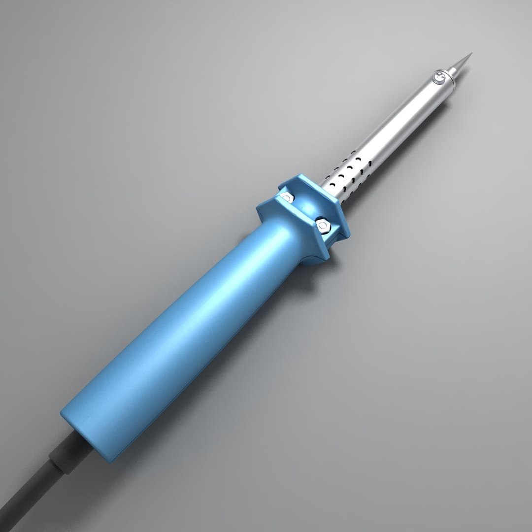 3d Model Soldering Iron