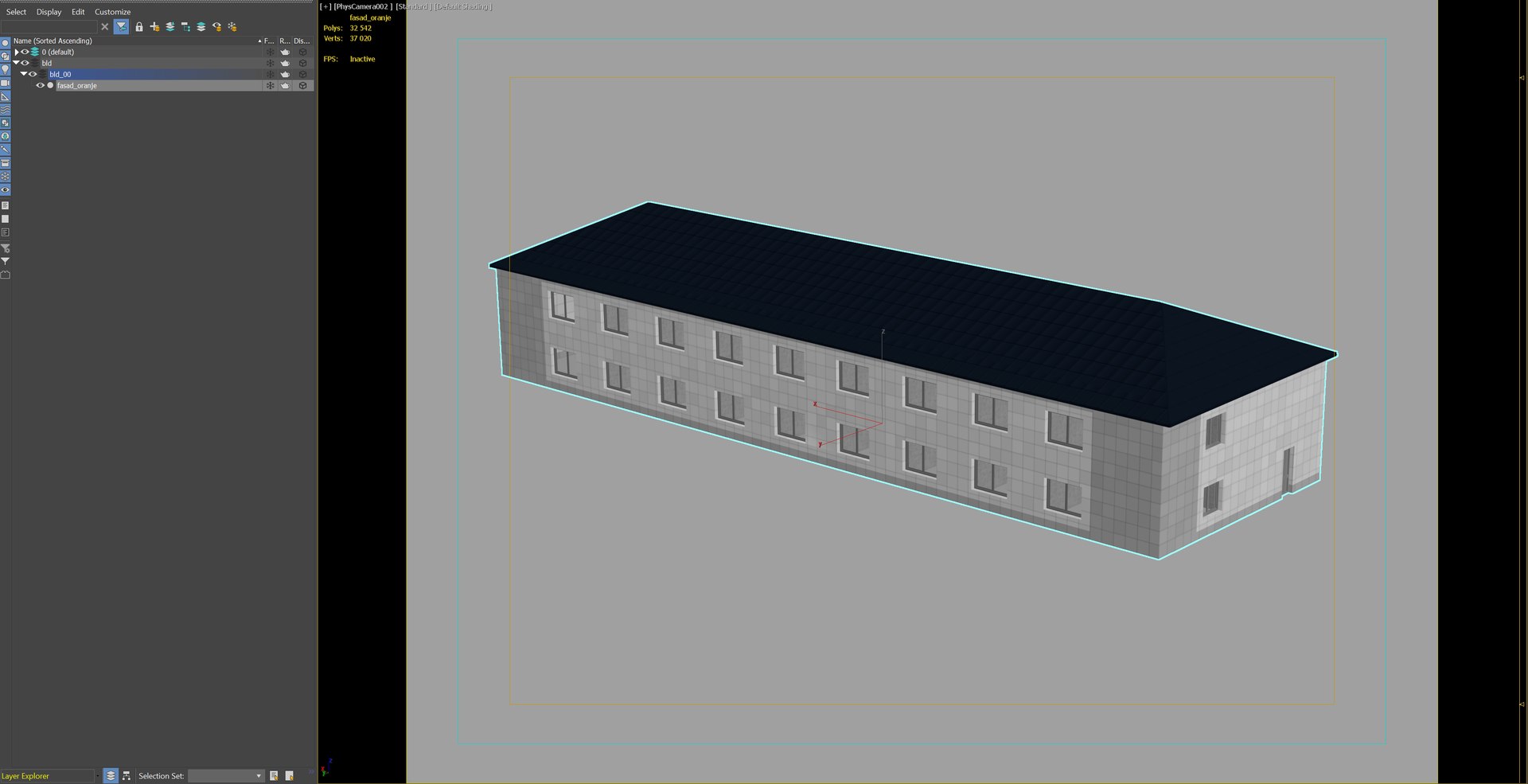 3D Model Two-storey Building For Environment - TurboSquid 1851742