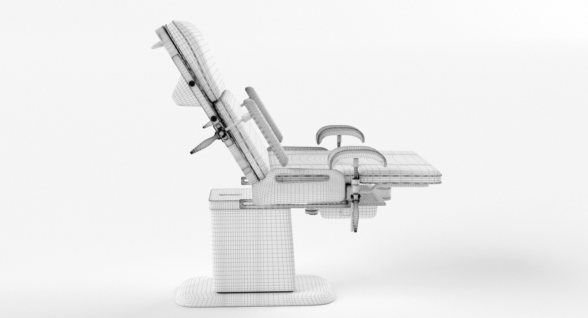 3D gynecological chair model - TurboSquid 1215397