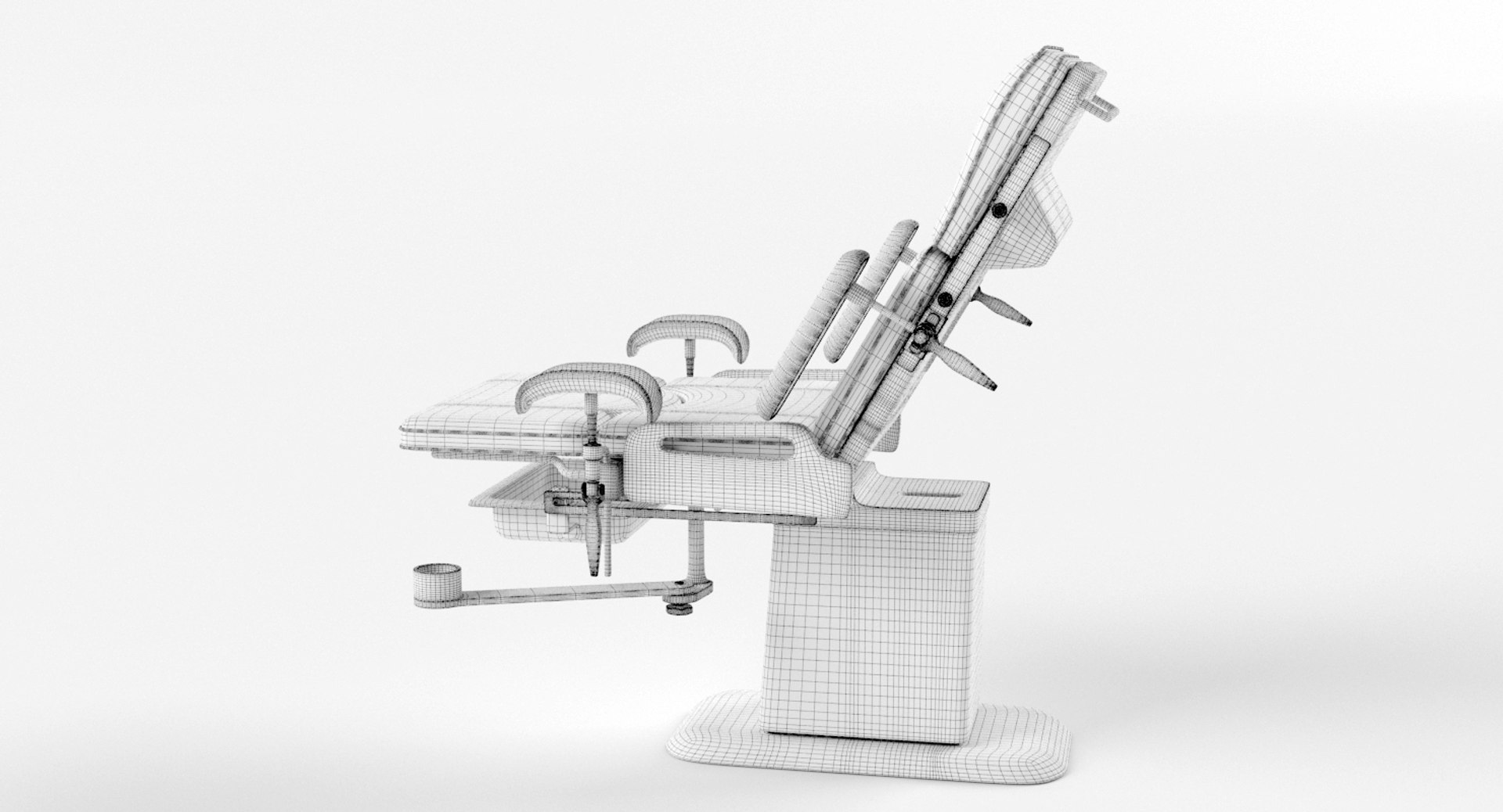3D gynecological chair model - TurboSquid 1215397