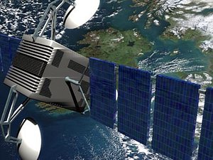Communication Satellite 3D Models for Download | TurboSquid