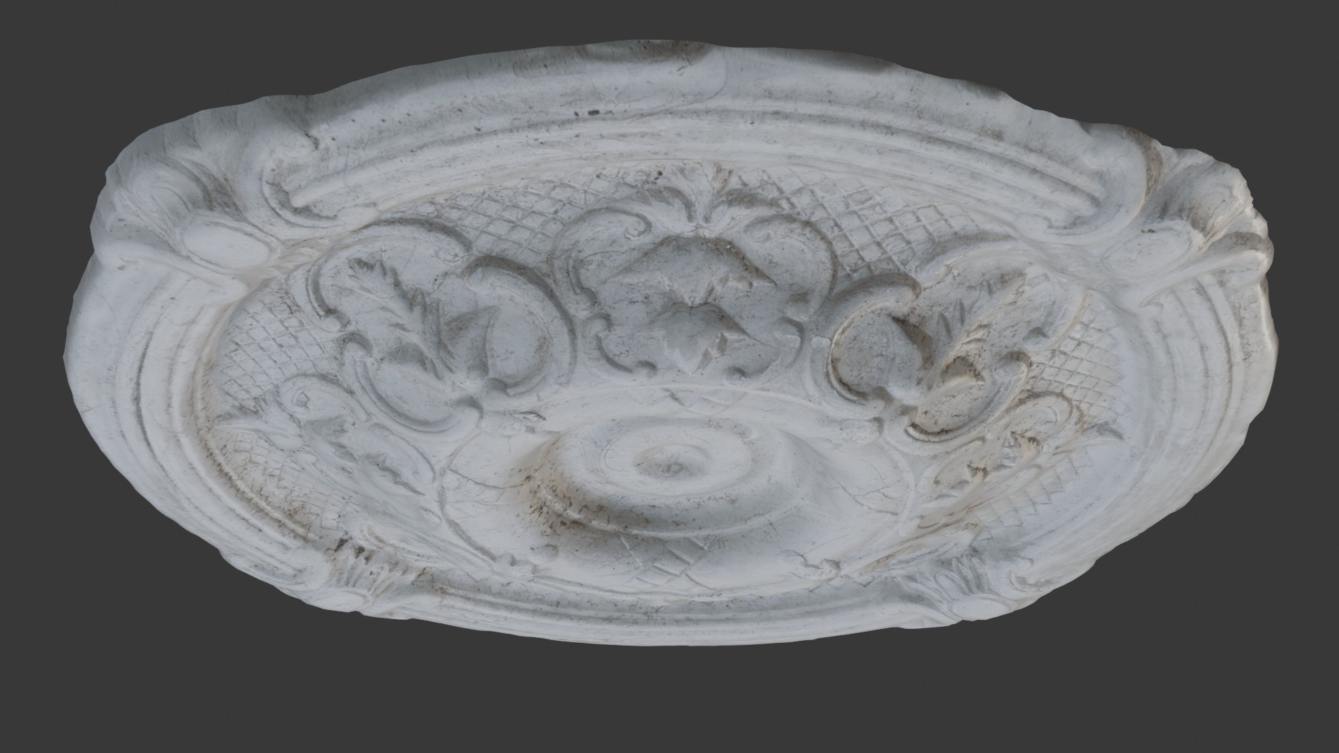 3D Ornate Floral Corner Scans Model - TurboSquid 2434650