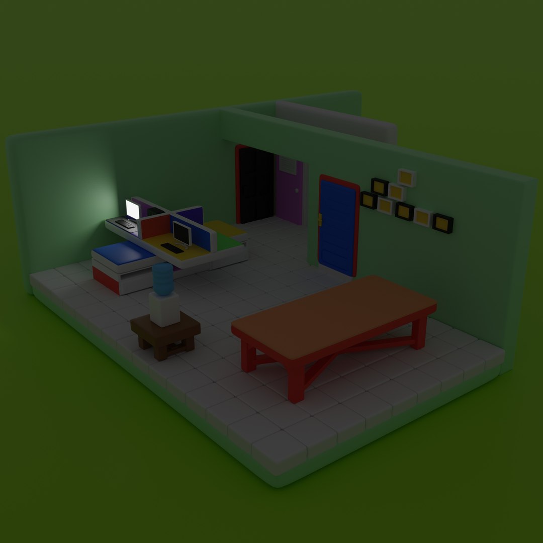 3D Ruang Cikara Model - TurboSquid 2024140