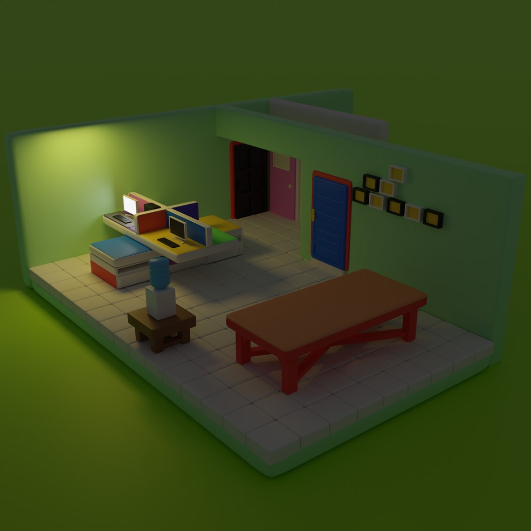 3D Ruang Cikara Model - TurboSquid 2024140