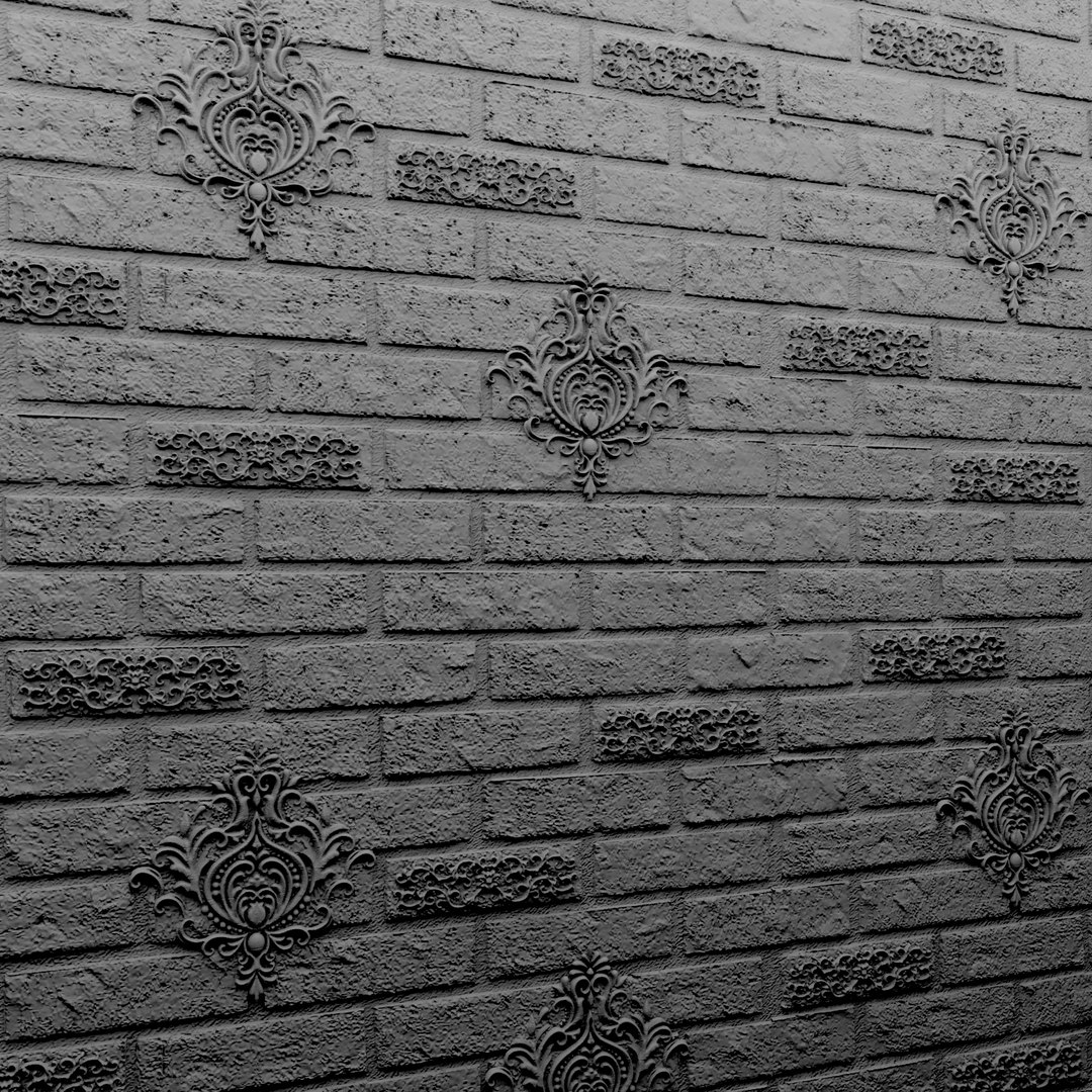 Bricks Wall 3d Model