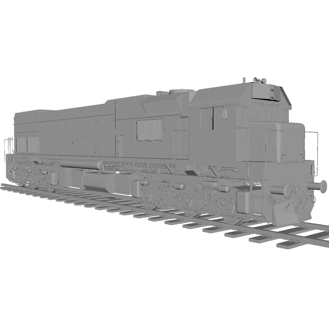3D Train Locomotive Model Hight Detail - TurboSquid 2165726