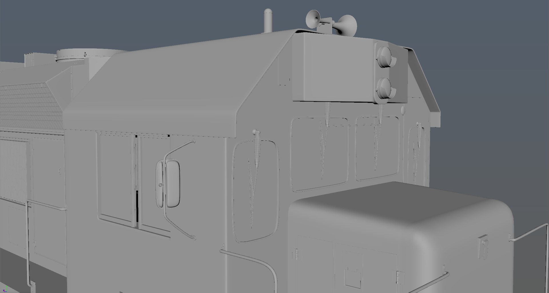 3D Train Locomotive Model Hight Detail - TurboSquid 2165726