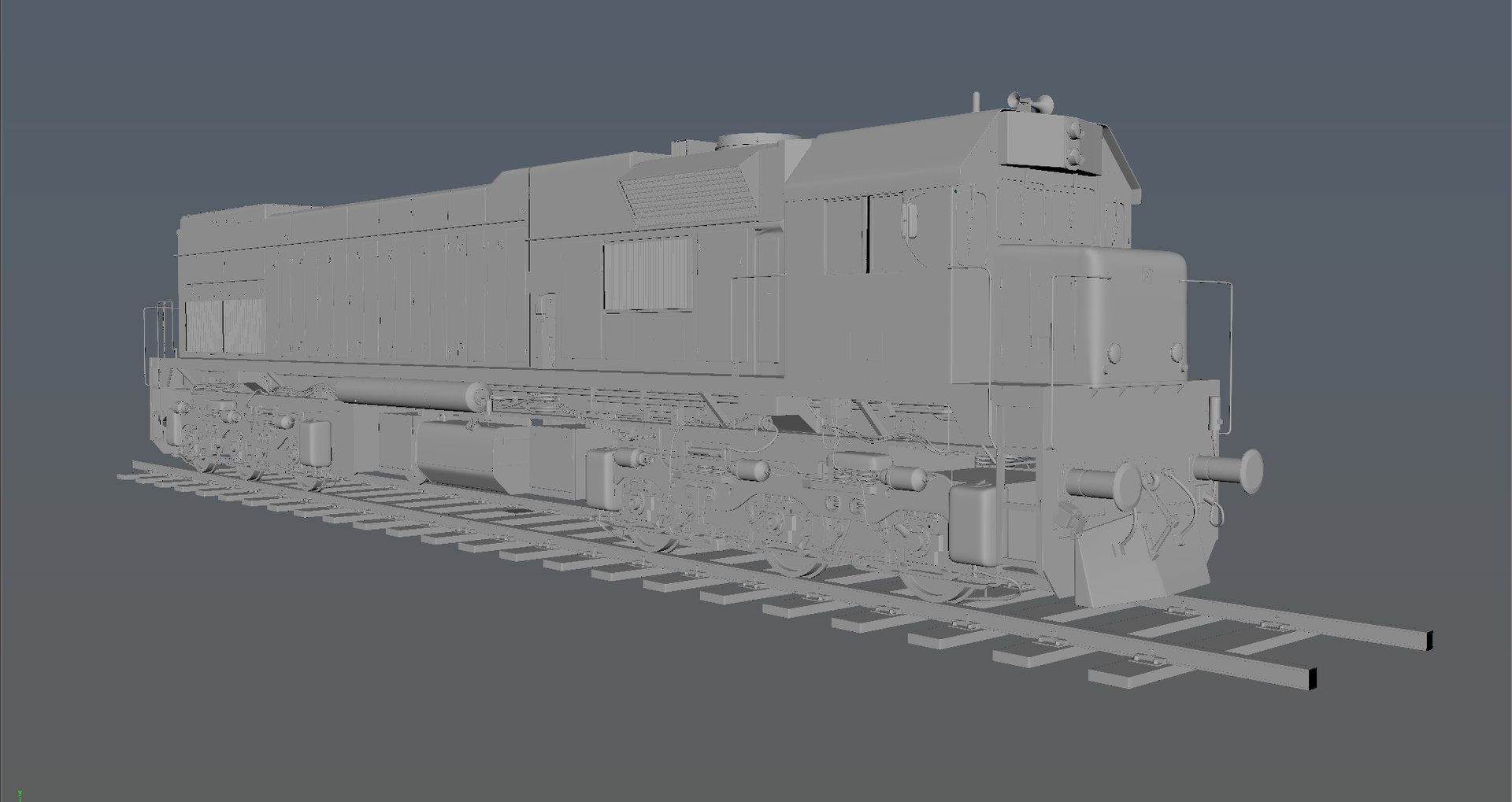 3D Train Locomotive Model Hight Detail - TurboSquid 2165726