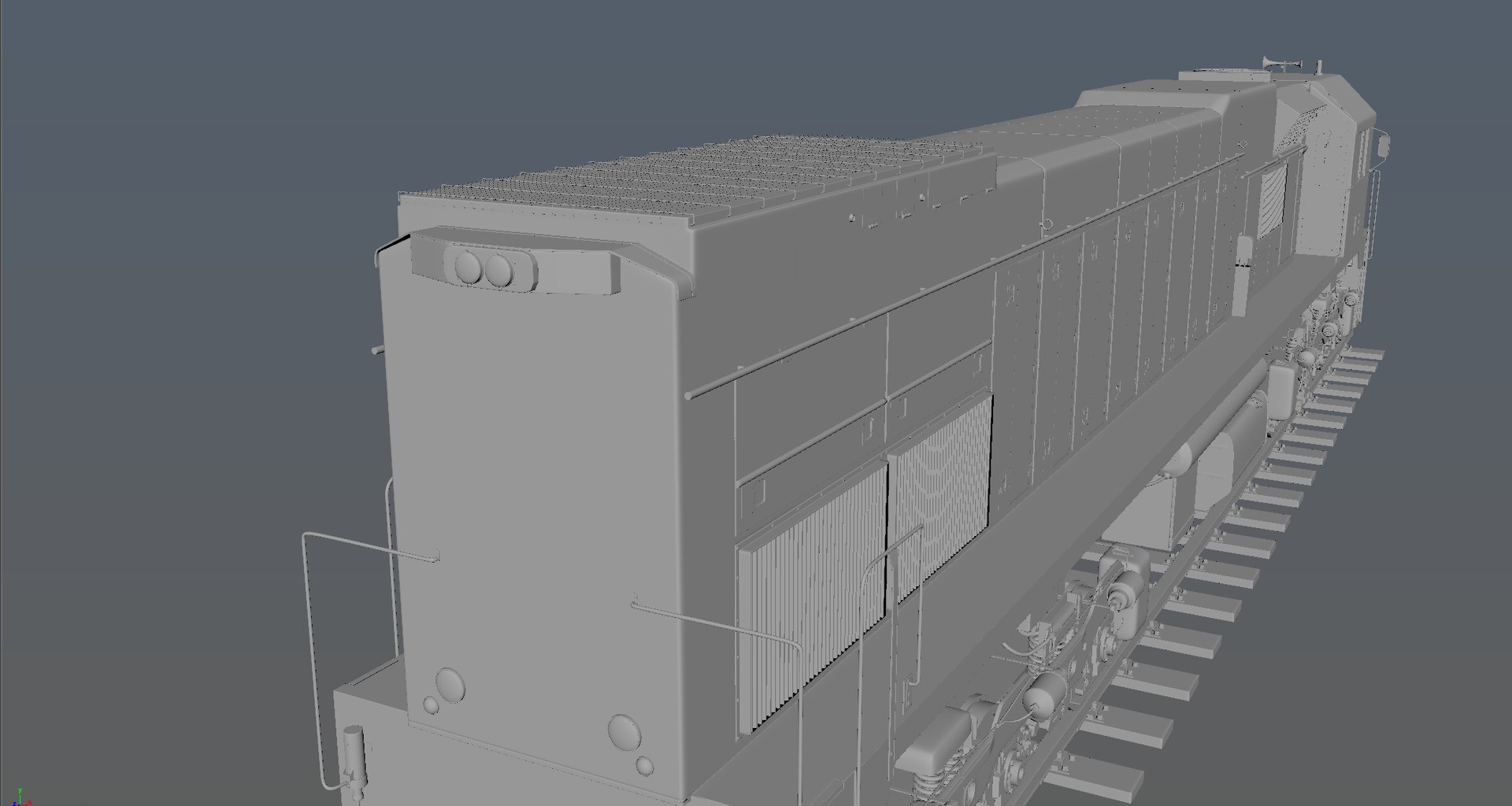 3D Train Locomotive Model Hight Detail - TurboSquid 2165726