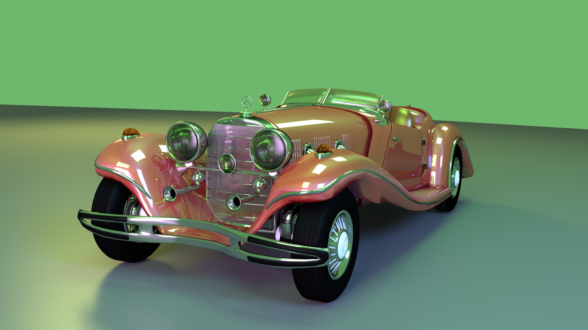 Car Roadster 3D Model - TurboSquid 1471917