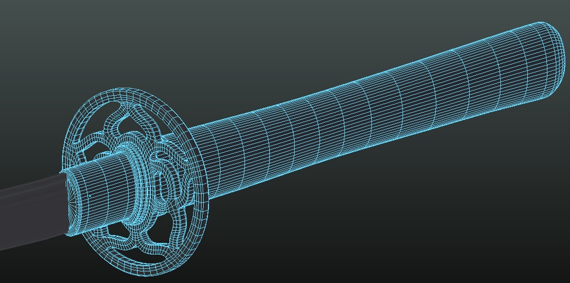 Free Japanese Sword Katana 3d Model