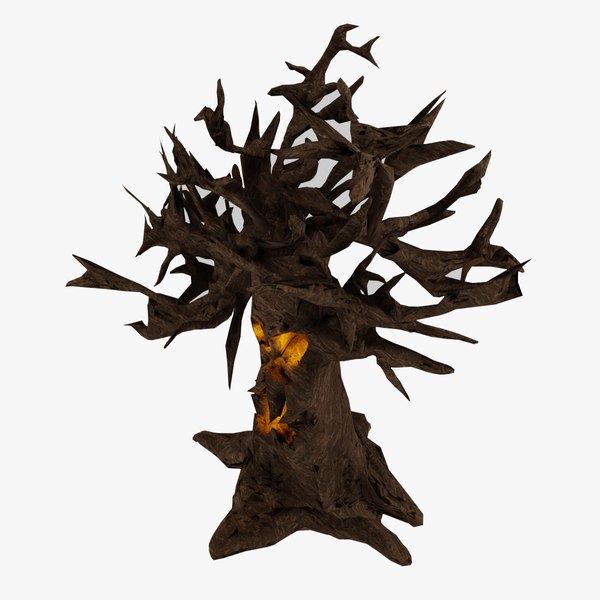 LowPoly Scary Tree 3D model - TurboSquid 2018362