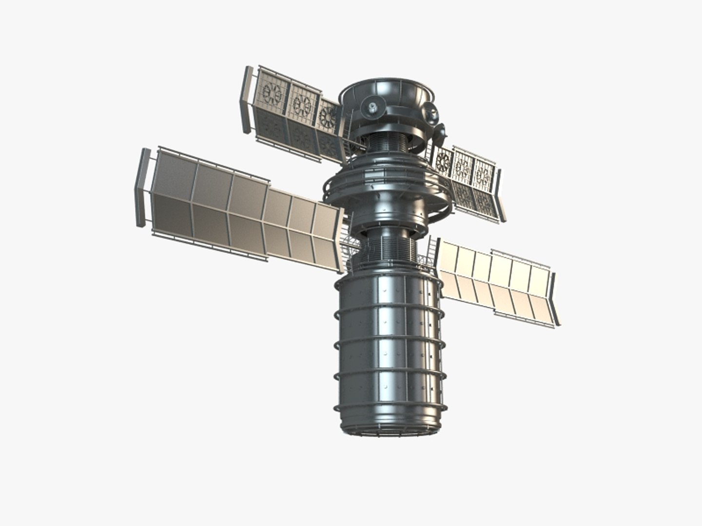3D Realistic Space Satellite - TurboSquid 1584526