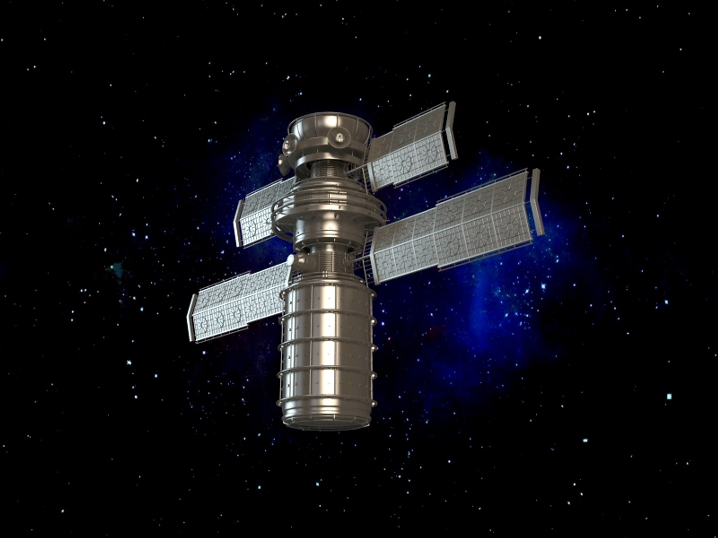 3D Realistic Space Satellite - TurboSquid 1584526