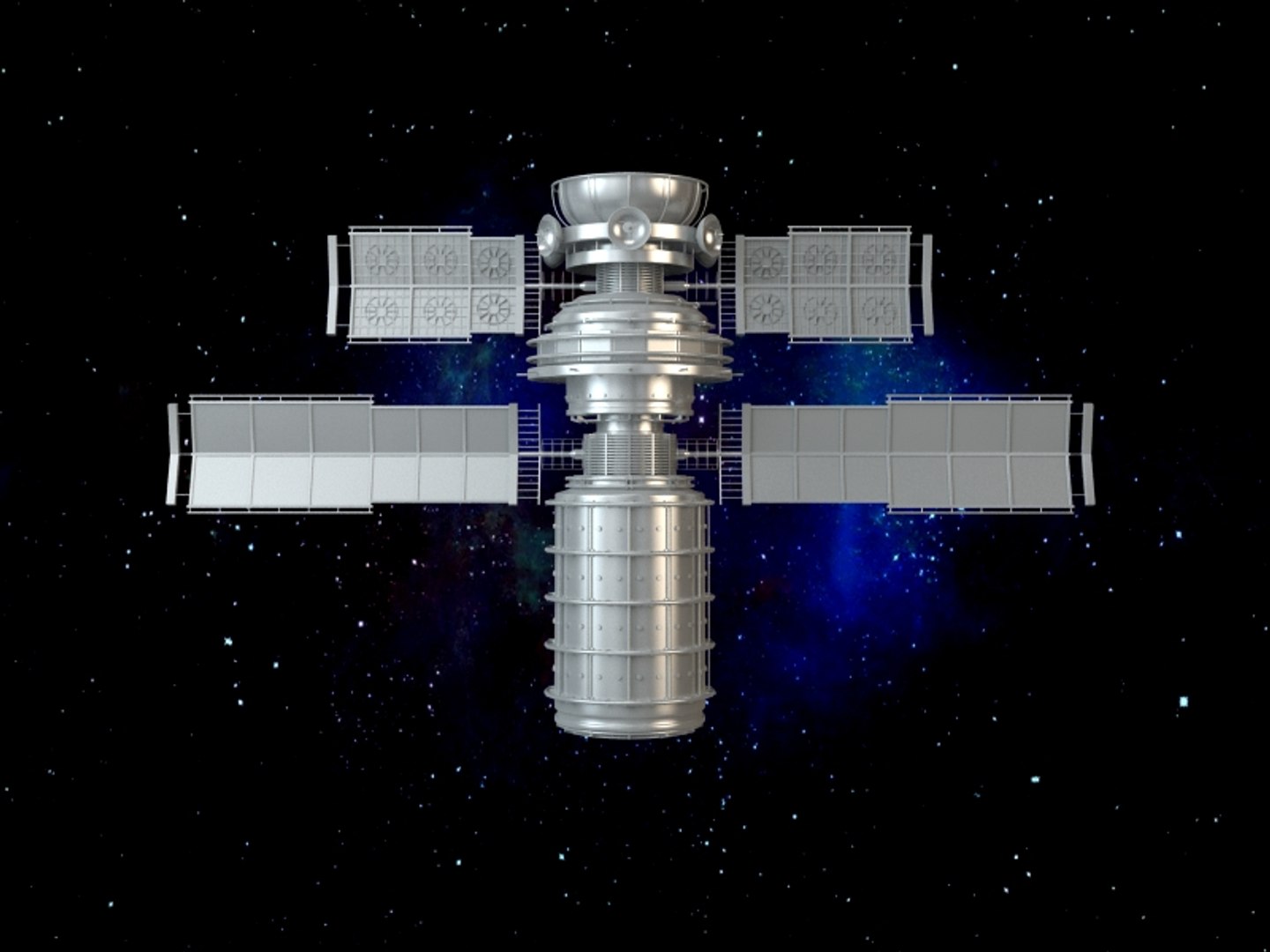 3D Realistic Space Satellite - TurboSquid 1584526