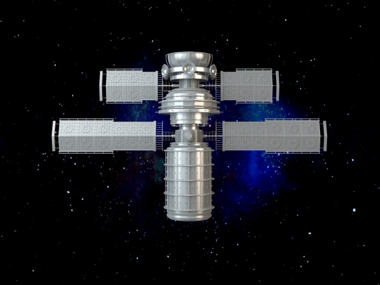 3D Realistic Space Satellite - TurboSquid 1584526