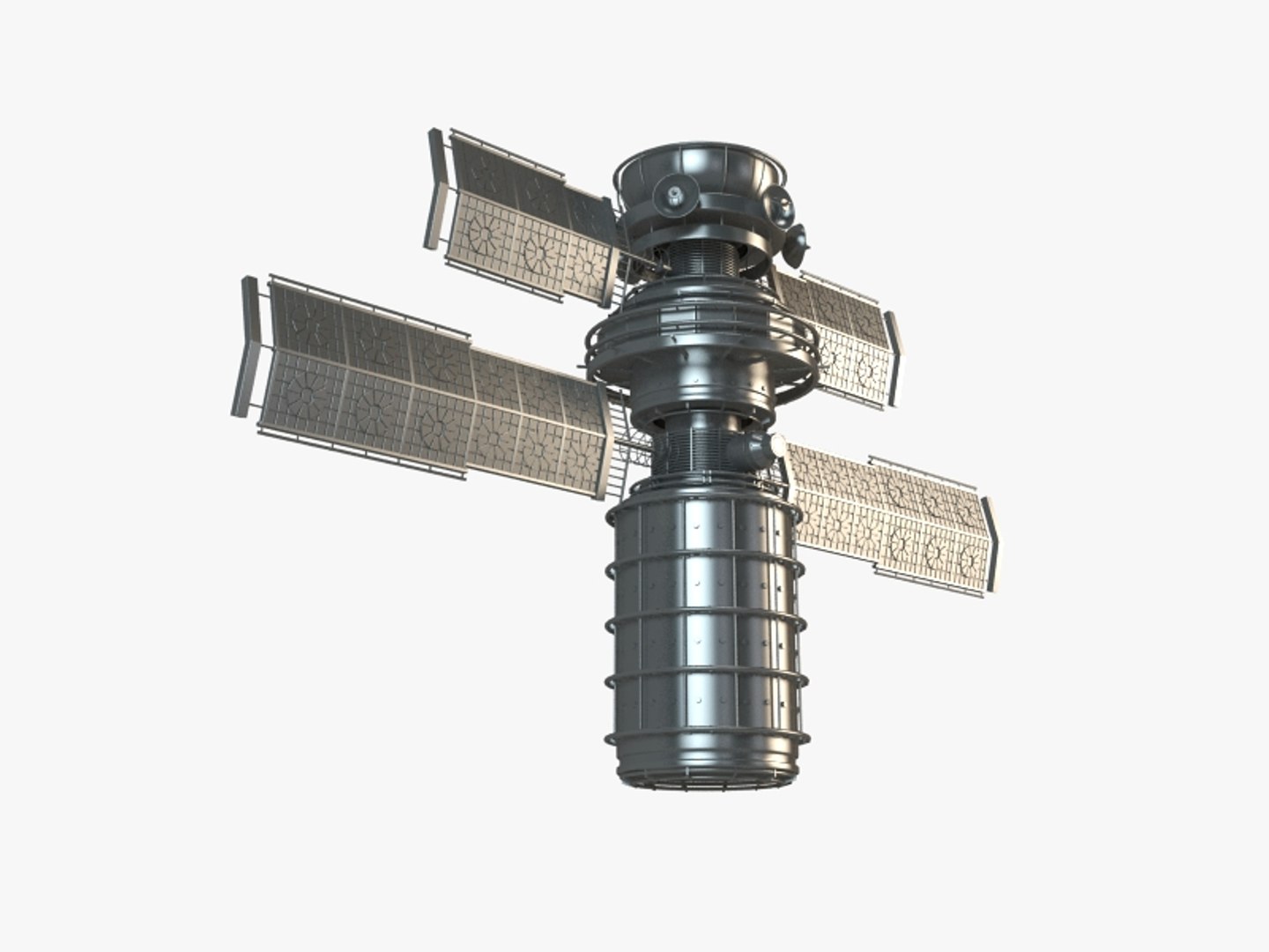 3D Realistic Space Satellite - TurboSquid 1584526