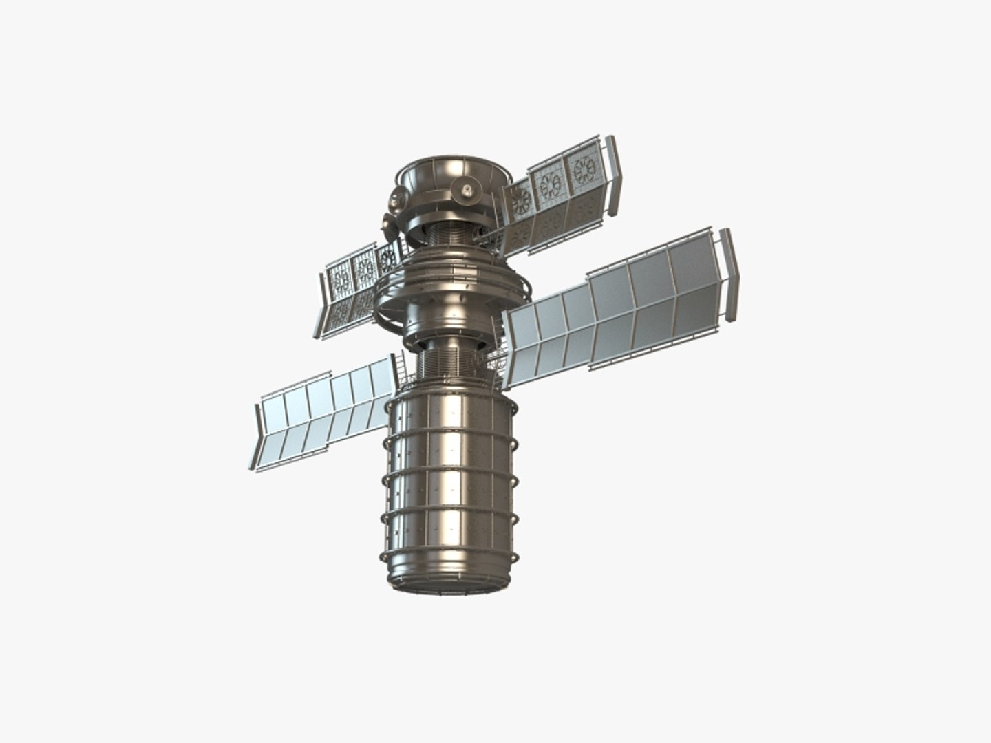 3D Realistic Space Satellite - TurboSquid 1584526