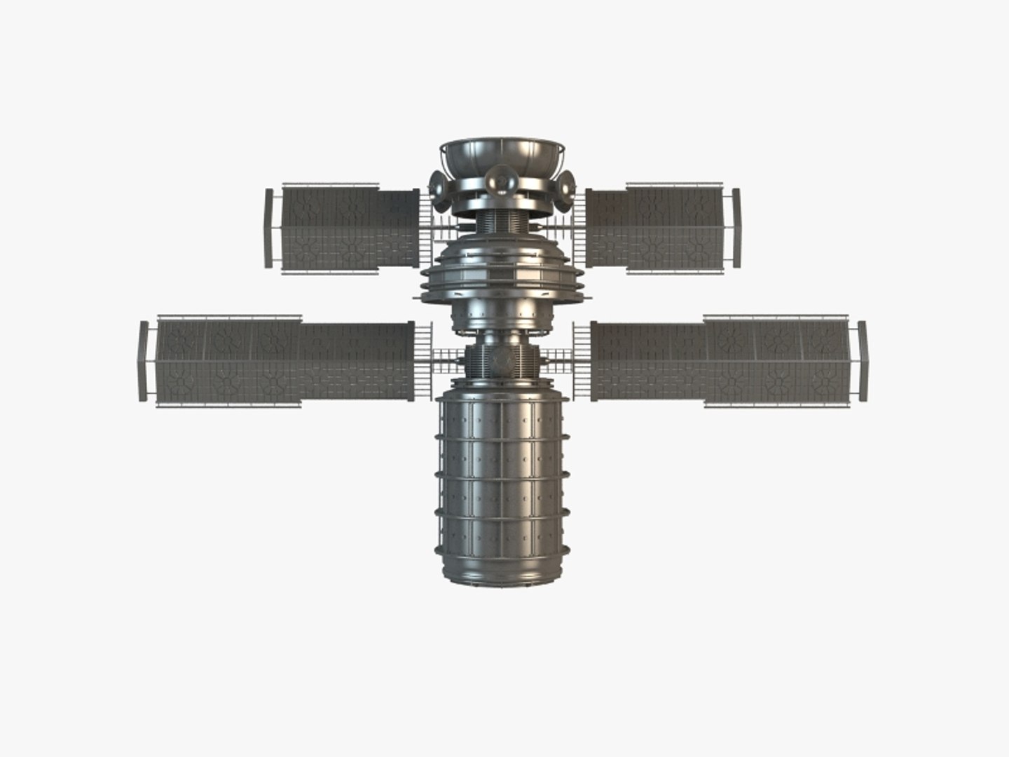 3D Realistic Space Satellite - TurboSquid 1584526