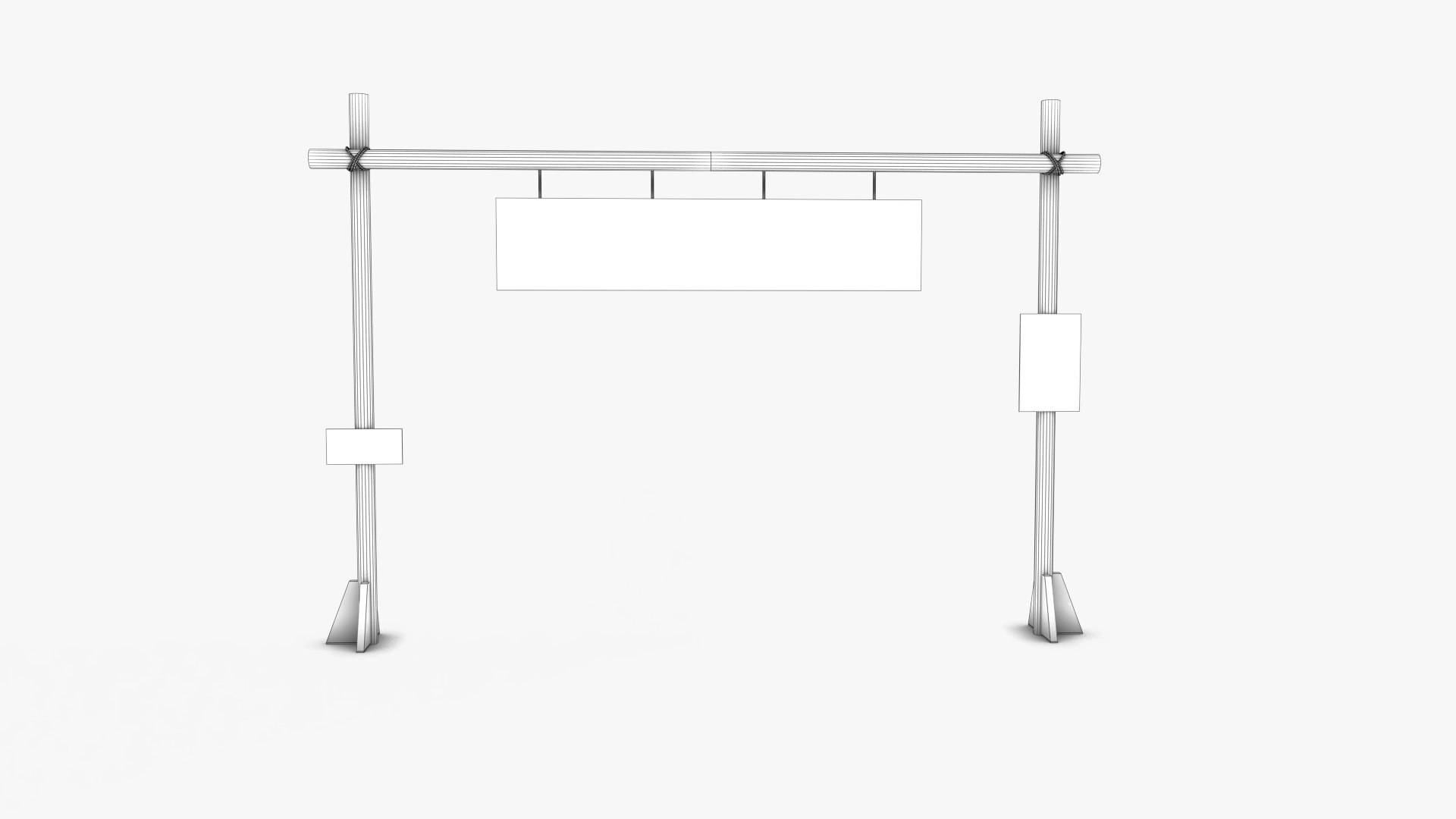 3D Welcomegate Model - TurboSquid 2009037