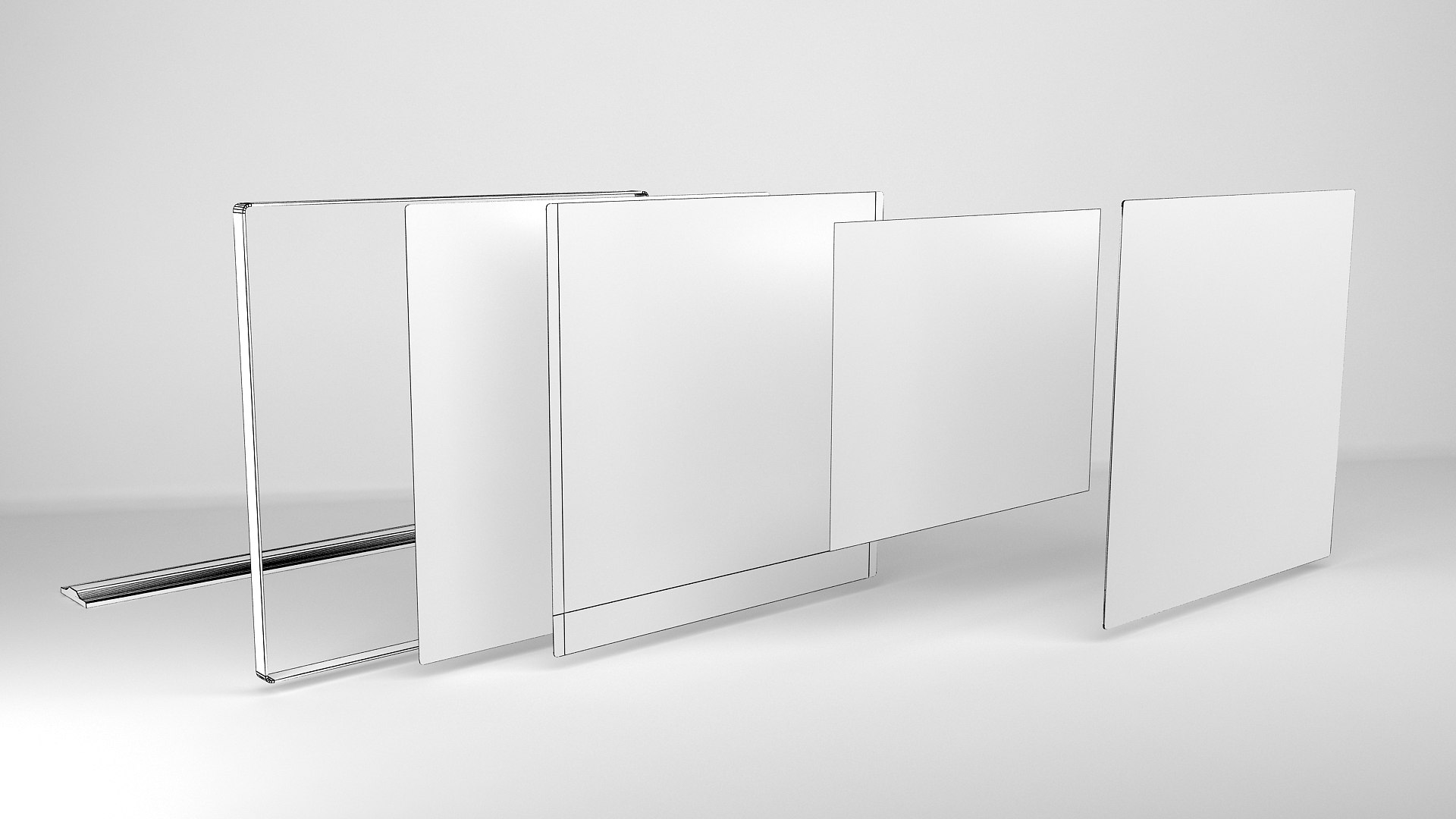 Digital Signages 3D Model - TurboSquid 1784774