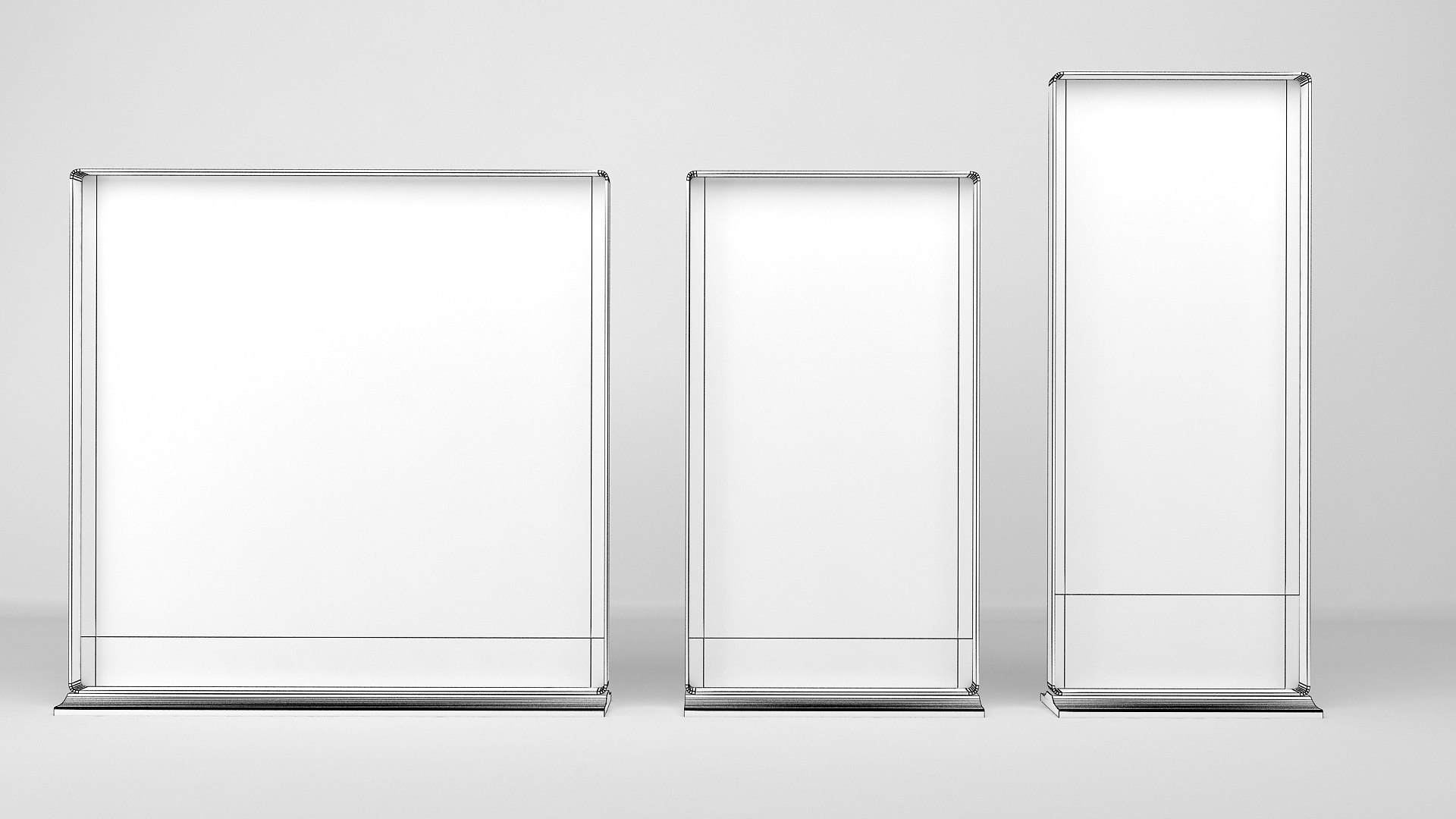 Digital Signages 3D Model - TurboSquid 1784774