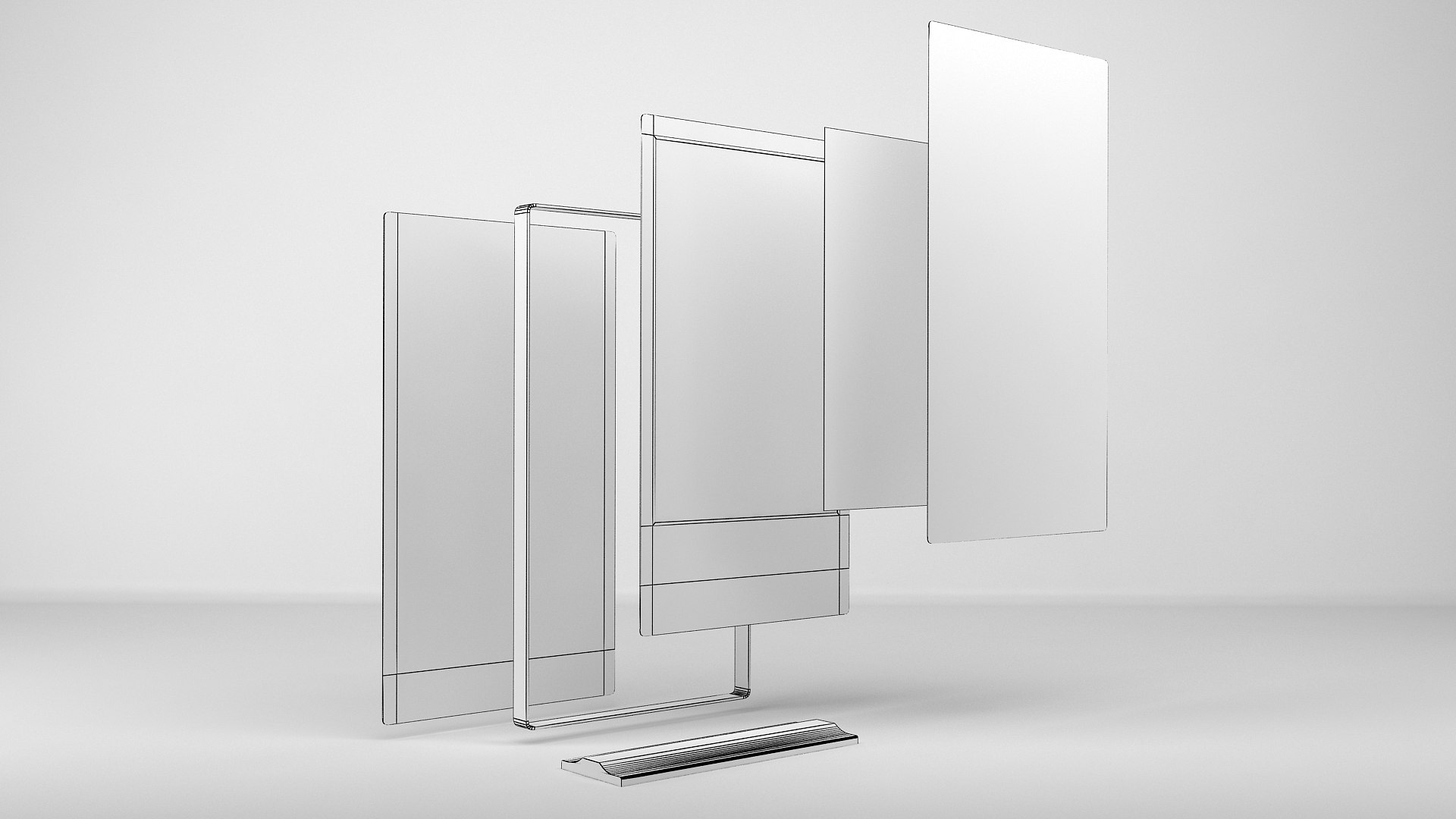 Digital Signages 3D Model - TurboSquid 1784774