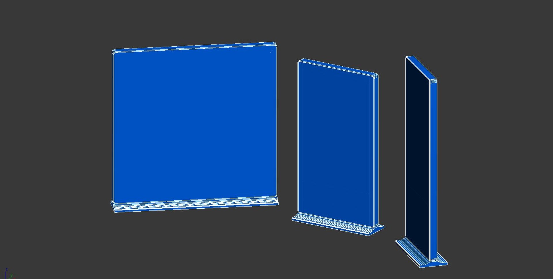 Digital Signages 3D Model - TurboSquid 1784774