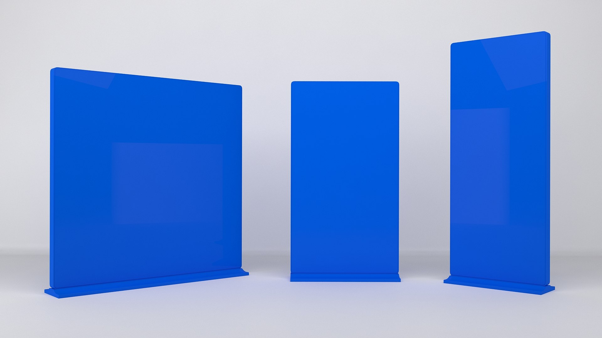 Digital Signages 3D Model - TurboSquid 1784774