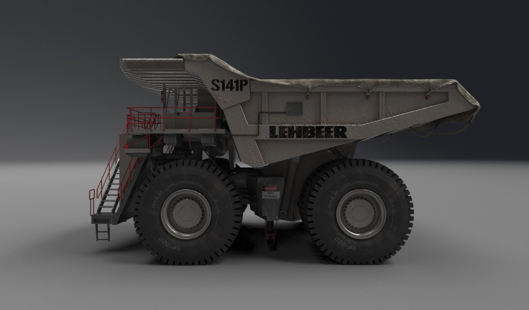 3d max liebherr t282