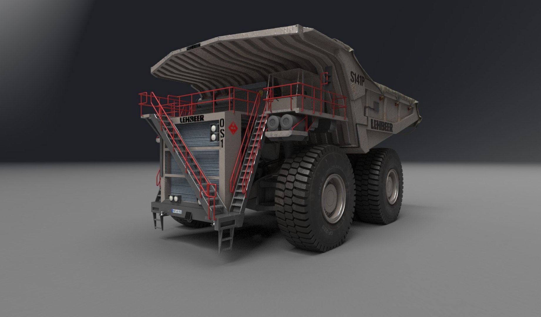 3d max liebherr t282