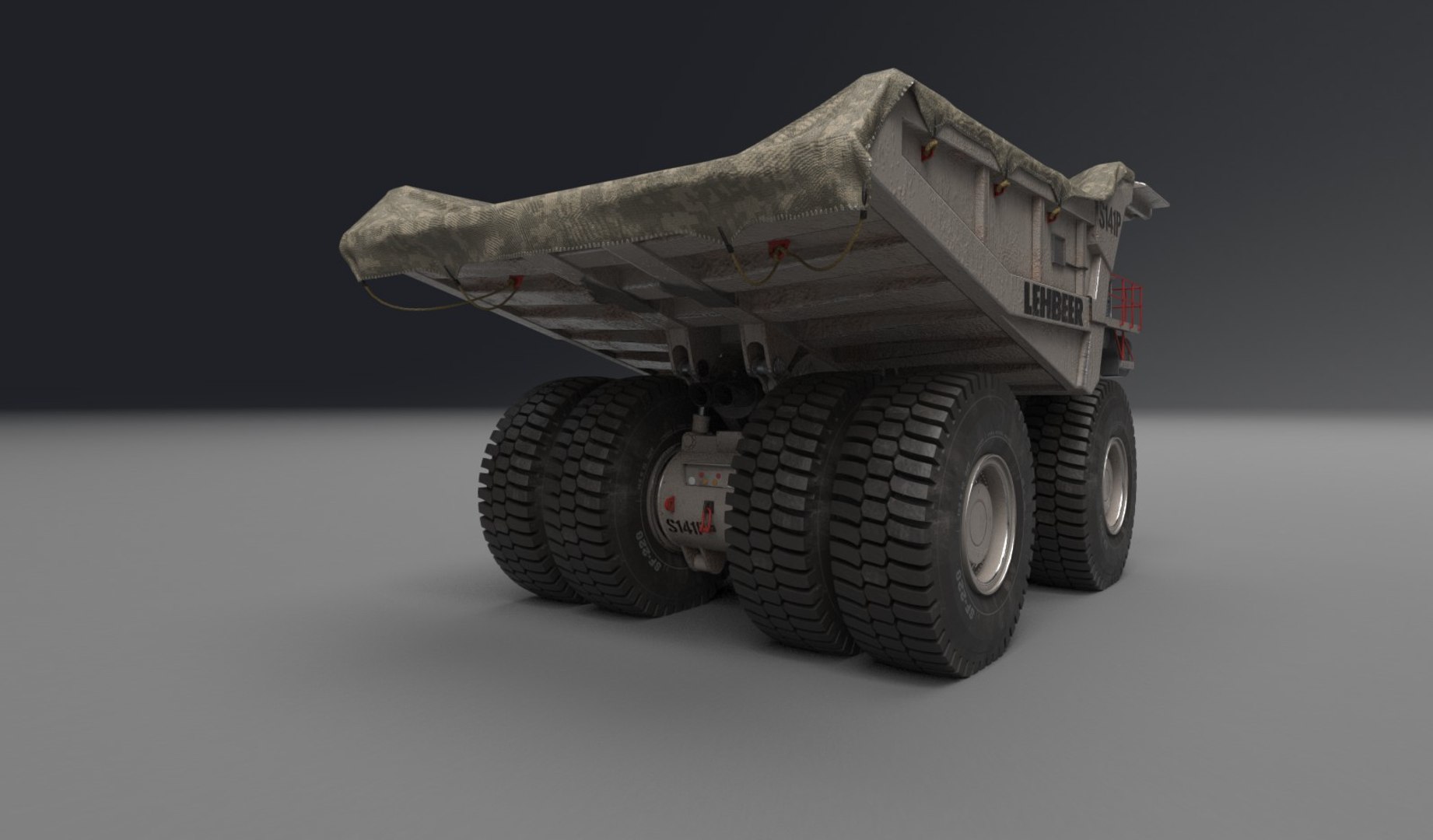 3d max liebherr t282