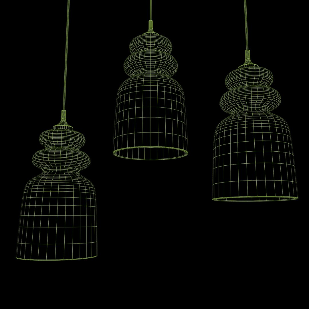 Free Pendant Light Messalina 3d Model
