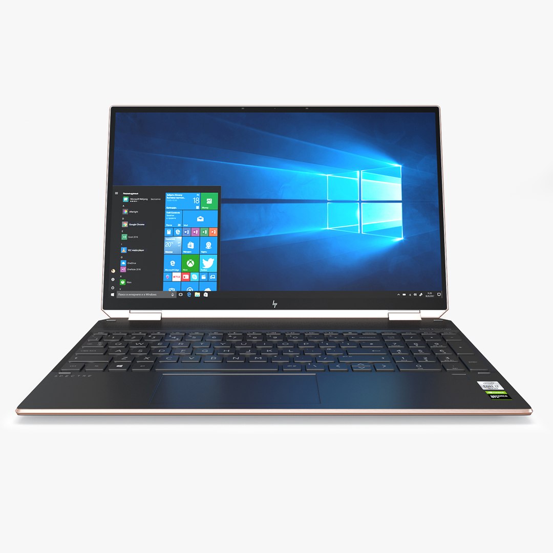 Hp spectre model - TurboSquid 1713611