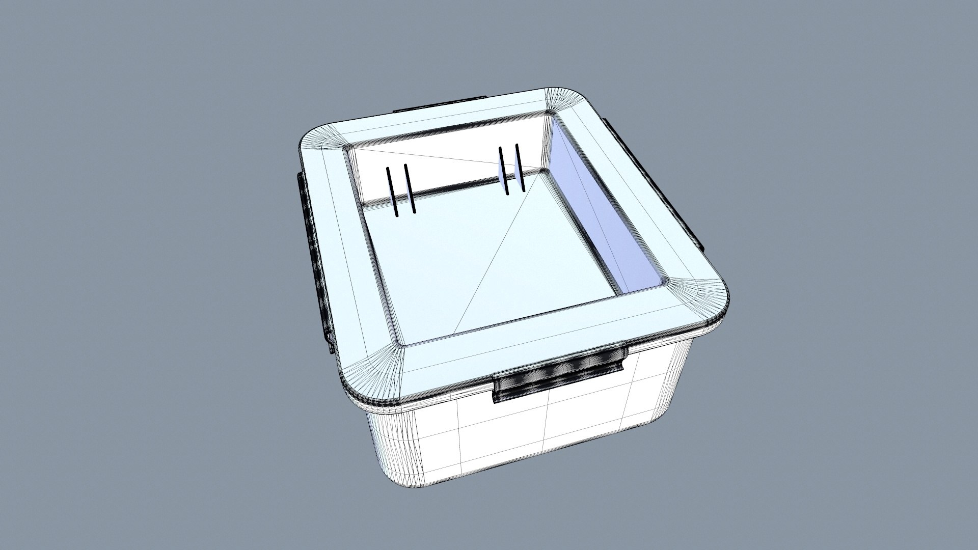 Drain Box Water 3D - TurboSquid 2000417