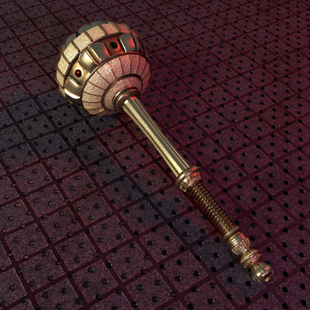MAce Weapon 3D Model - TurboSquid 1746079