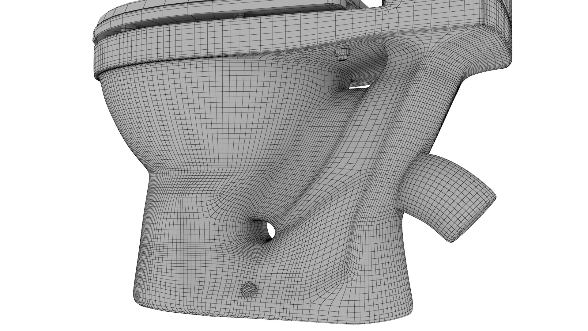 3D Toilet Model - TurboSquid 1795276