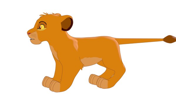 modelo 3d Cachorro de Simba - TurboSquid 2102183