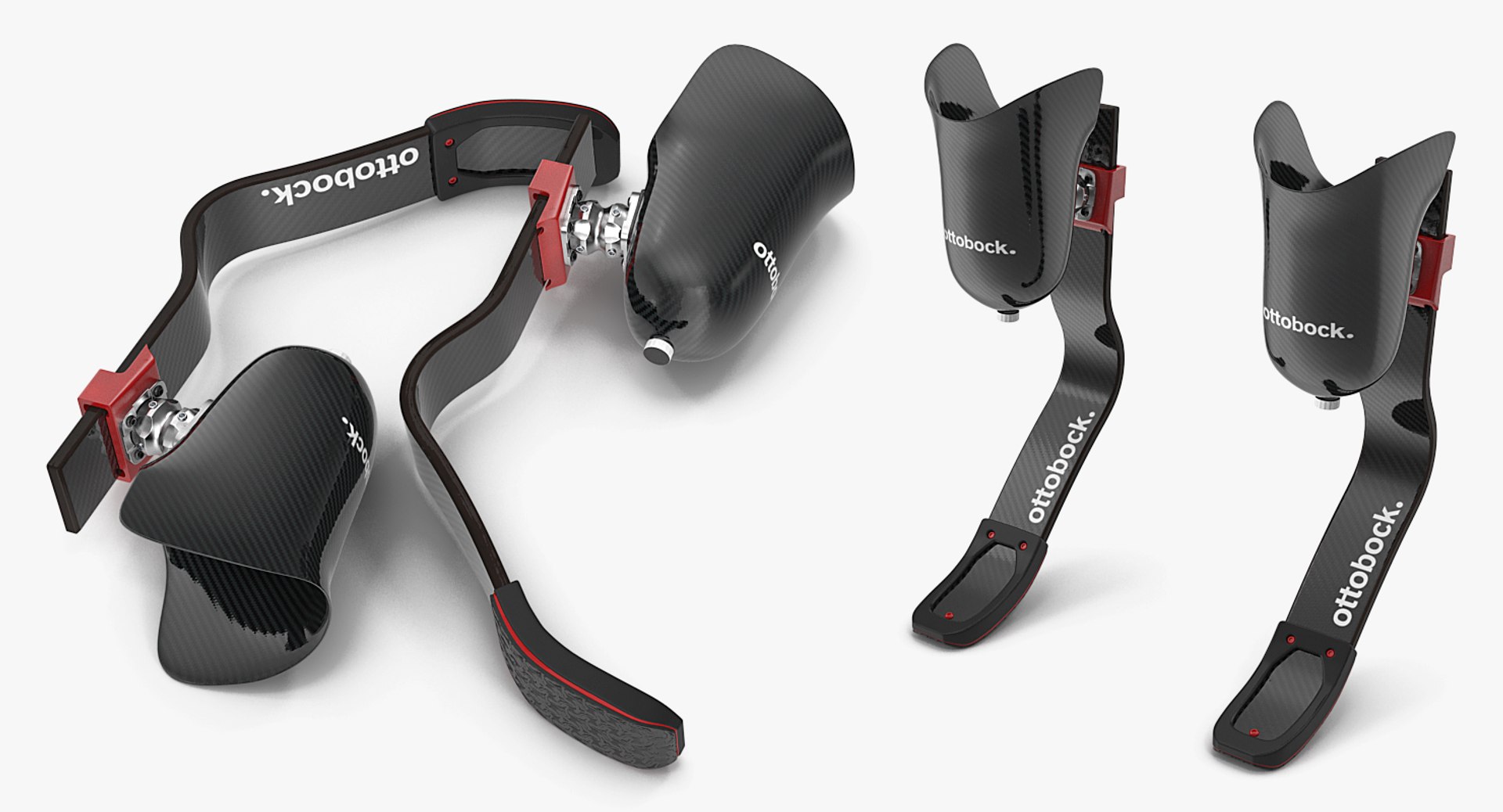 3D Knee Leg Sport Prosthetics Model - TurboSquid 1297626
