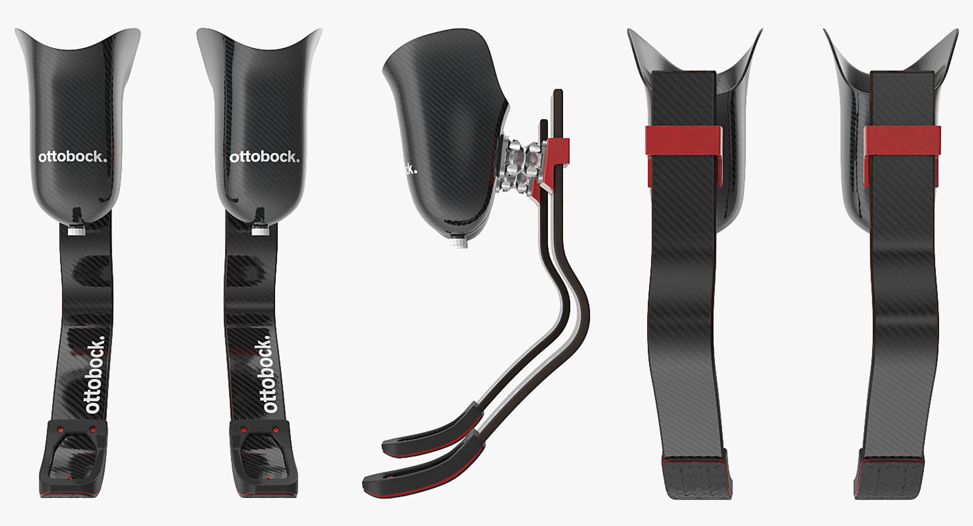 3D Knee Leg Sport Prosthetics Model - TurboSquid 1297626