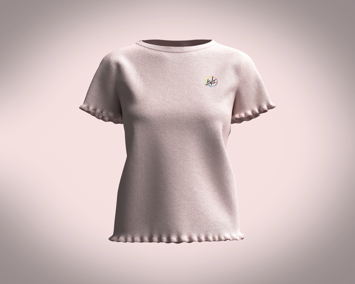 3D Model Ladies Rib Tops - TurboSquid 2021679
