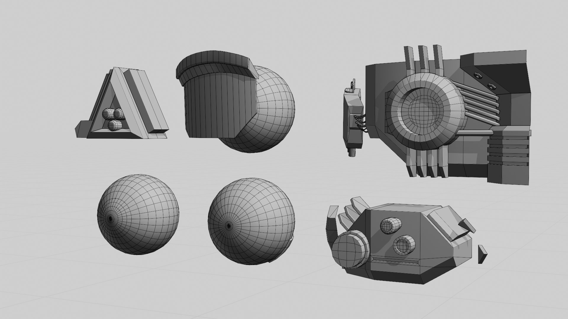 Cybernetic Eyes Pack 3D Model - TurboSquid 2184886