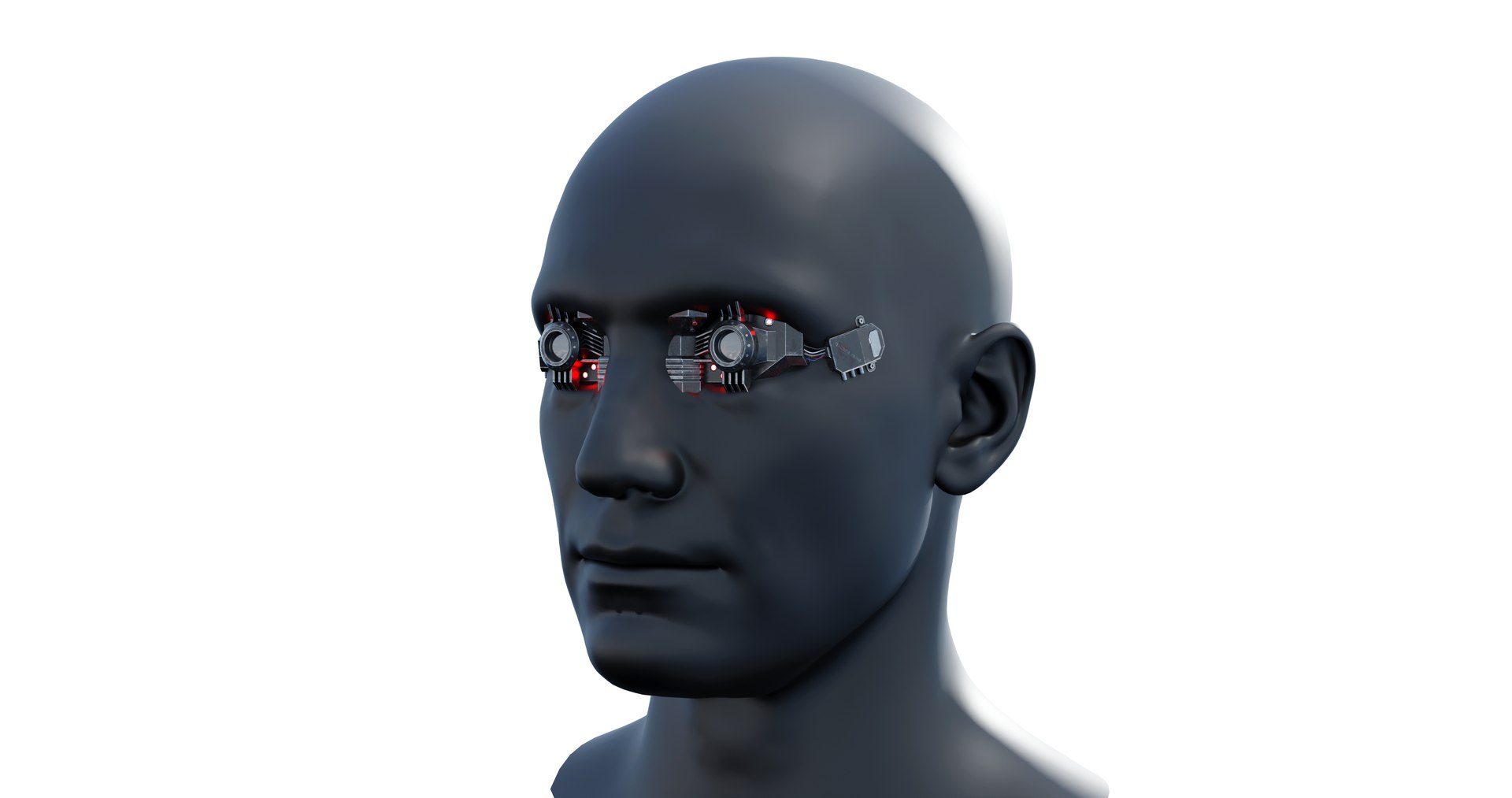 Cybernetic Eyes Pack 3D Model - TurboSquid 2184886