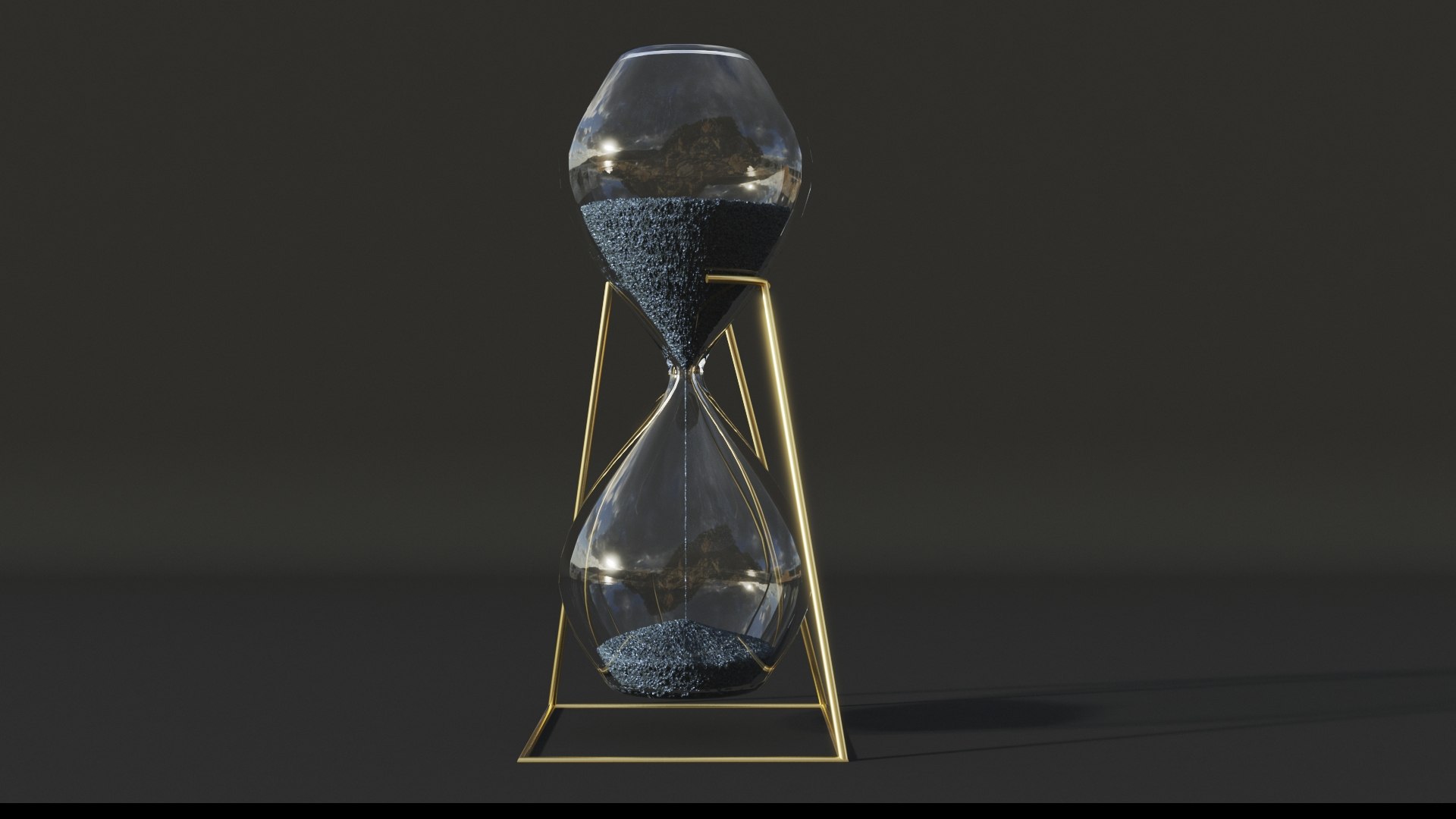 3D hourglass decoration model - TurboSquid 1521907