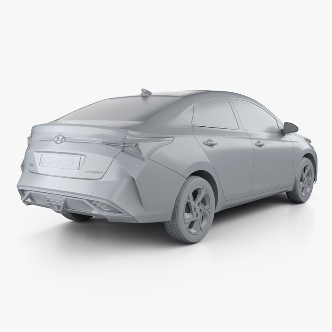 3D hyundai verna 2020 - TurboSquid 1673788