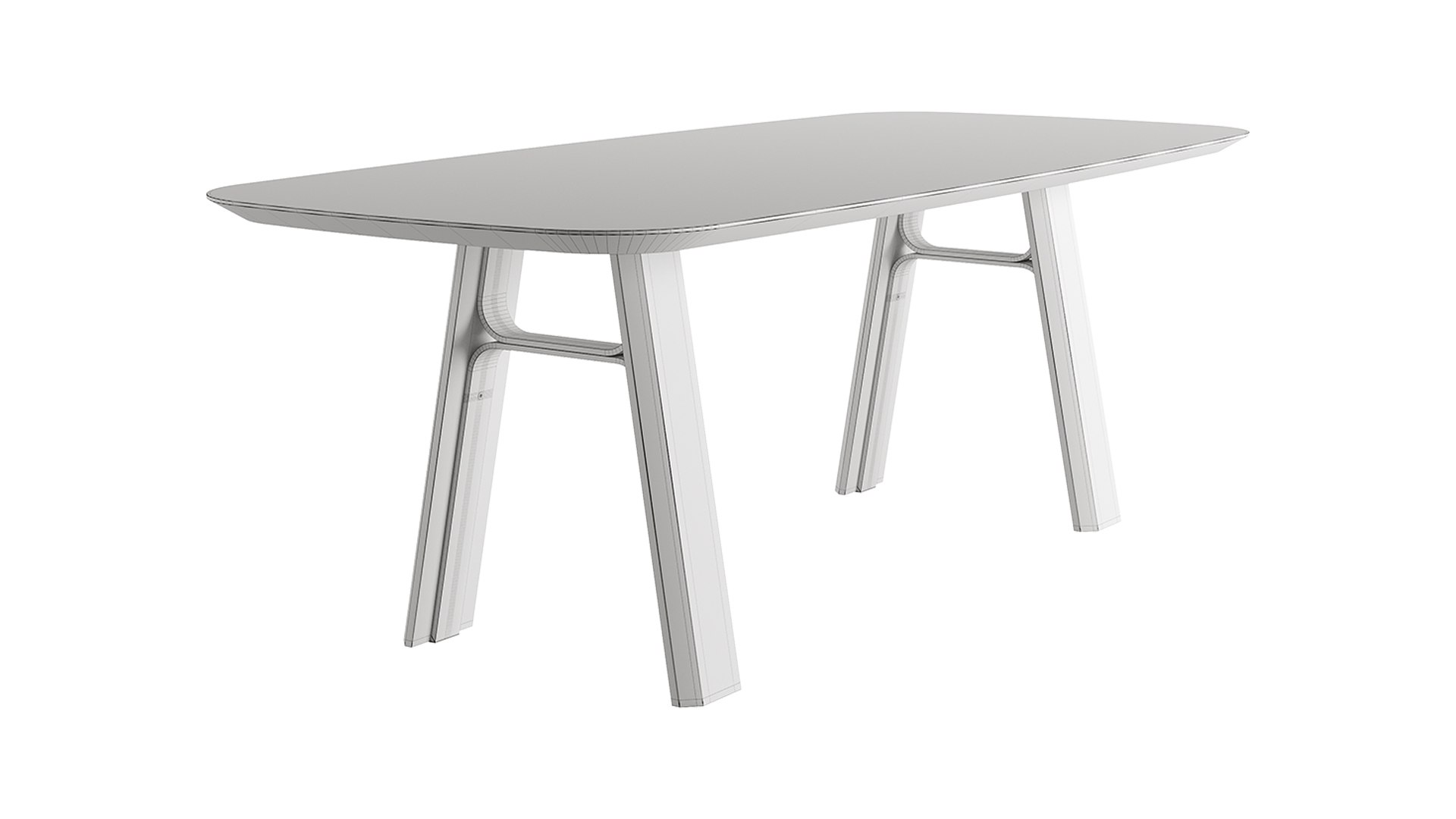 BRIDGE Dining Table By Morica Design 3D Model - TurboSquid 1984511