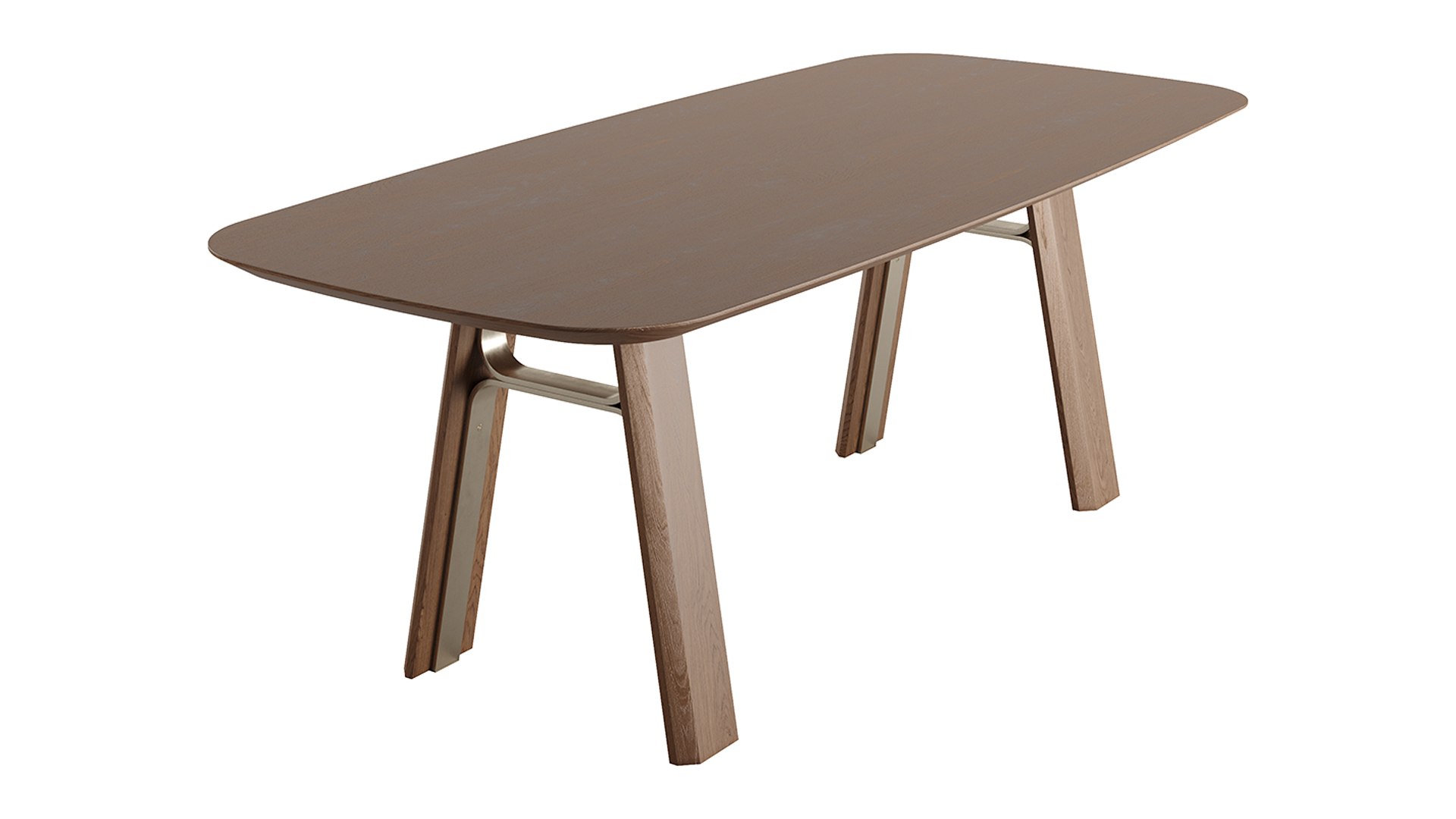 BRIDGE Dining Table By Morica Design 3D Model - TurboSquid 1984511