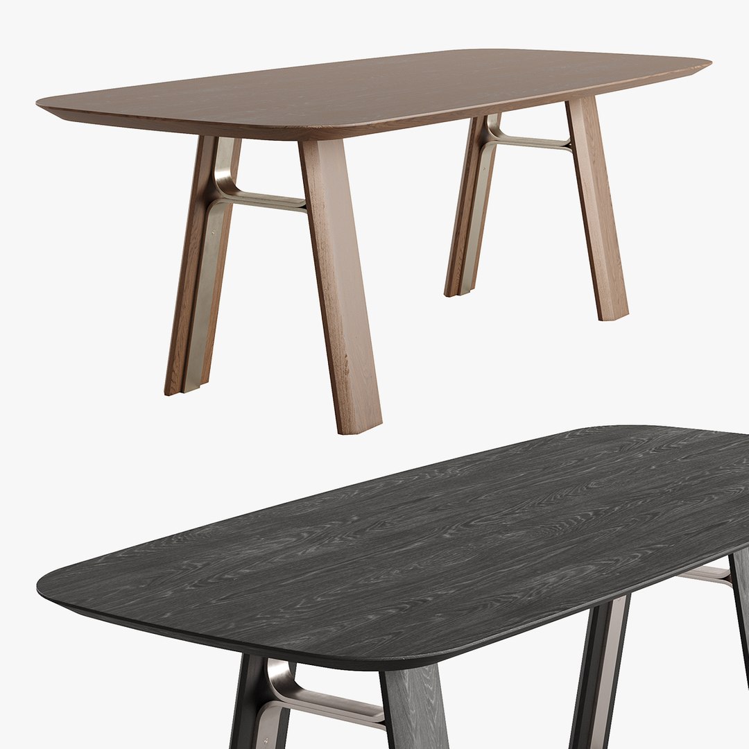 BRIDGE Dining Table by Morica Design 3D model - TurboSquid 1984511