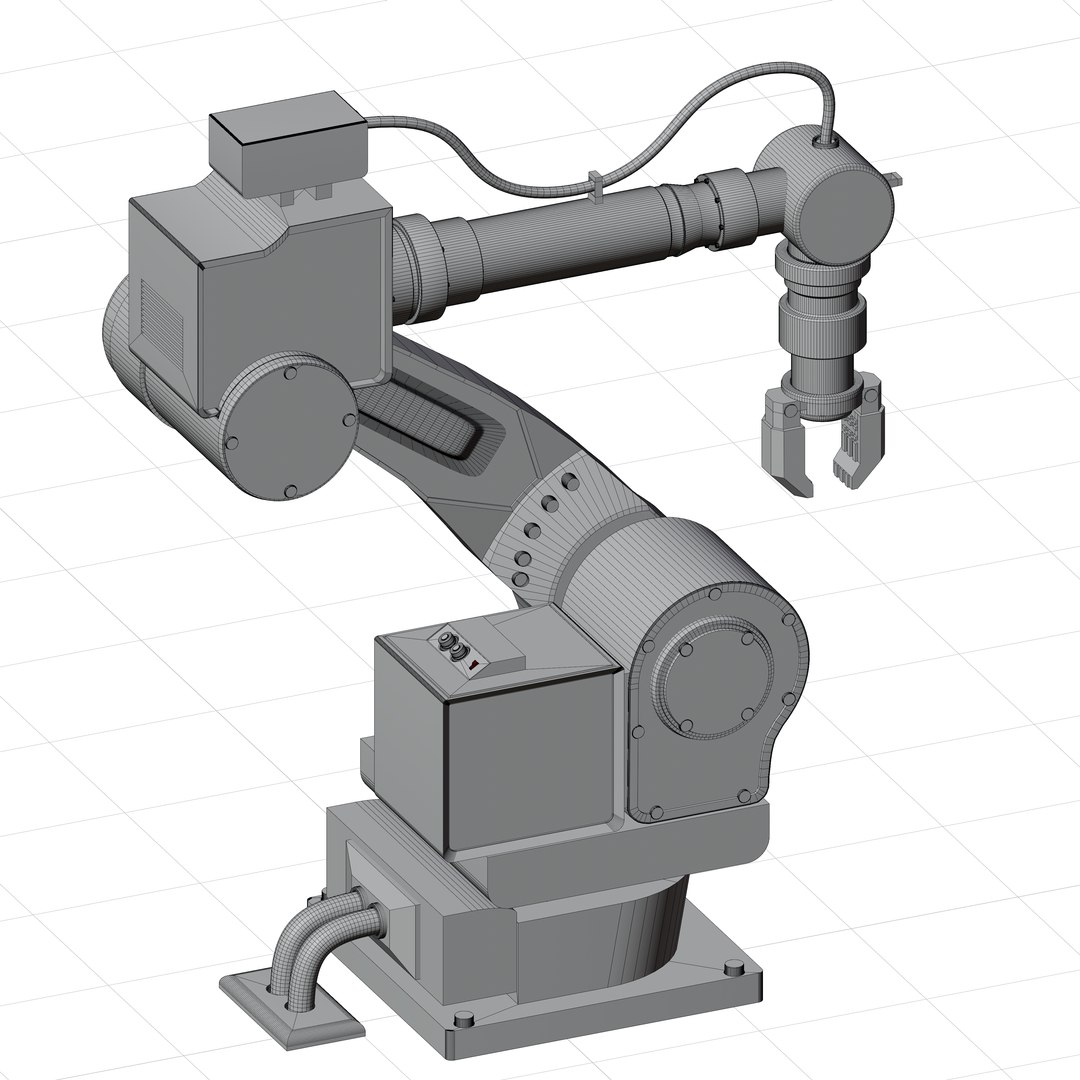 Robotic Arm S 3D - TurboSquid 1995222